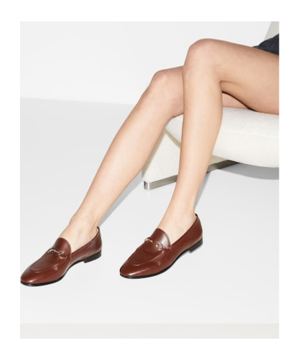 GUCCI Gucci Jordaan Horsebit Loafers